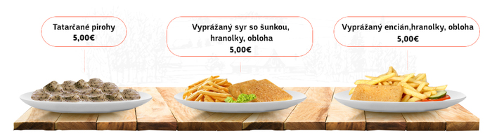 Denné menu :: U polovnika
